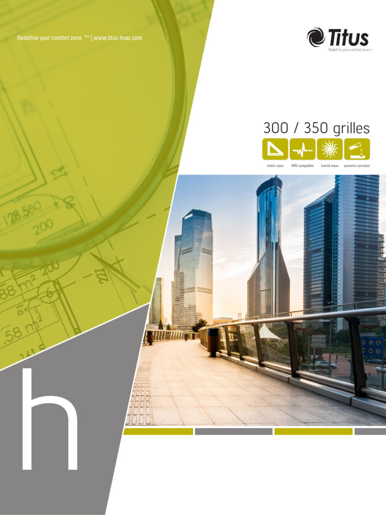 Titus Grilles Catalouge PDF | PDF | Screw | Manufactured Goods