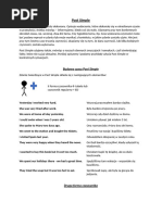 Past Simple - Tabelka | PDF
