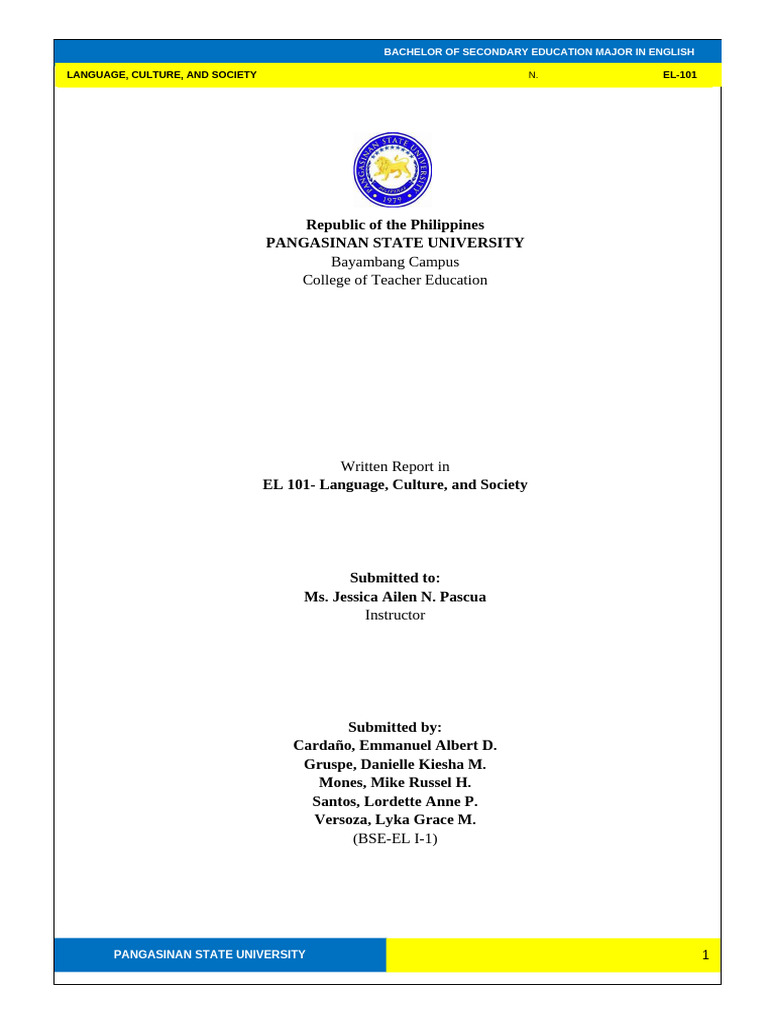 Unit-4 LCS Written-Report | PDF | English Language | Celtic Britons