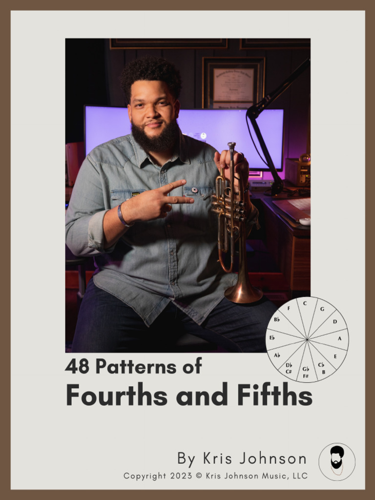 48 Patterns of Fourths and Fifths | PDF | Interval (Music) | Musicology