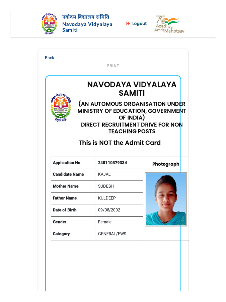Print _ NVS Recruitment | PDF