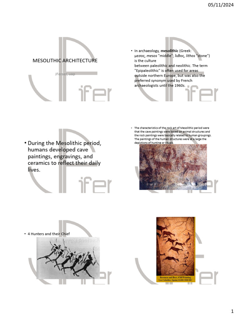 Mesolithic Architecture | PDF | Archaeology