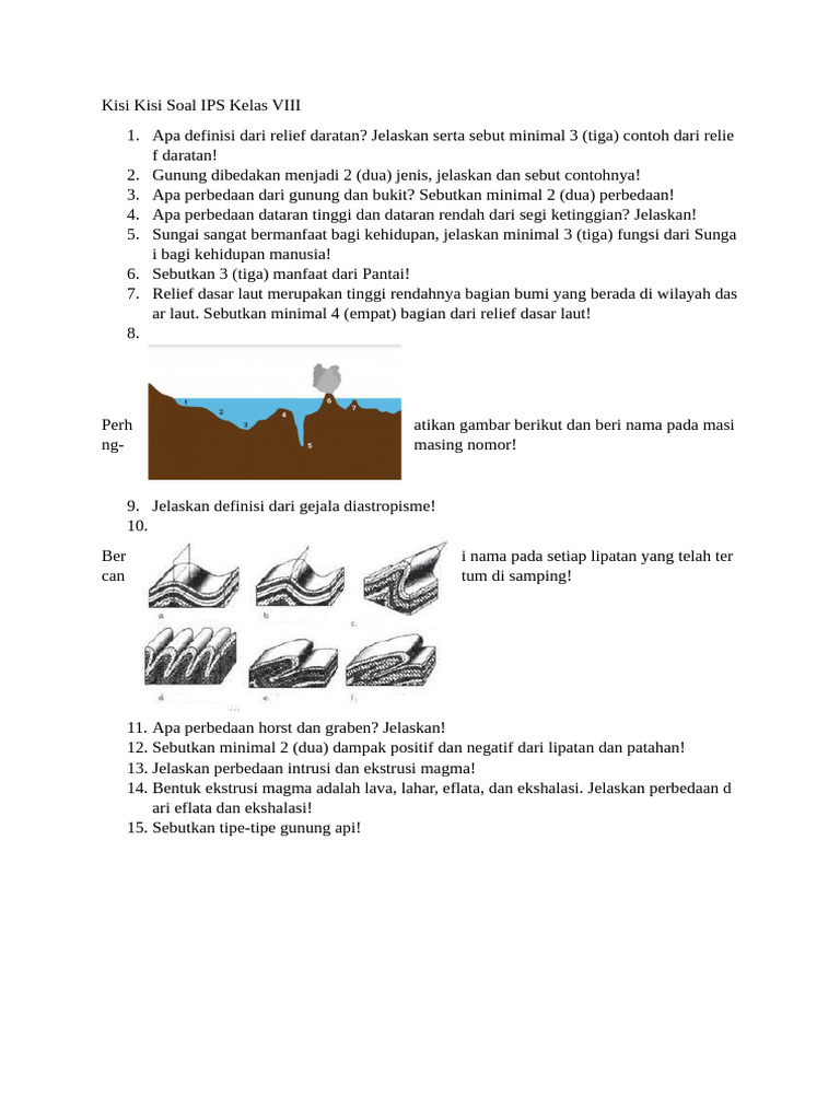 Eflata dan Jenis-Jenis Gunung Api | PDF