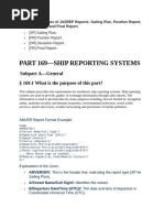 AMVER Reporting System Overview | PDF