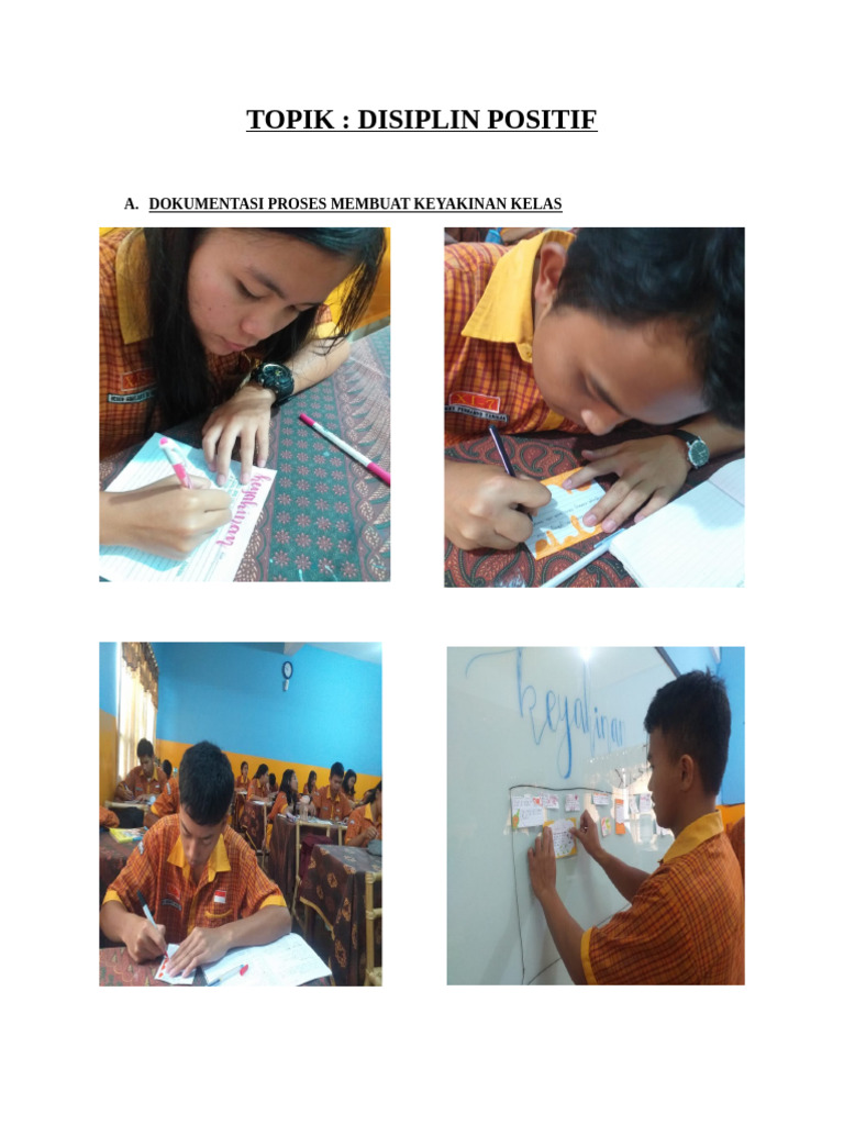 Topik Disiplin Positif | PDF