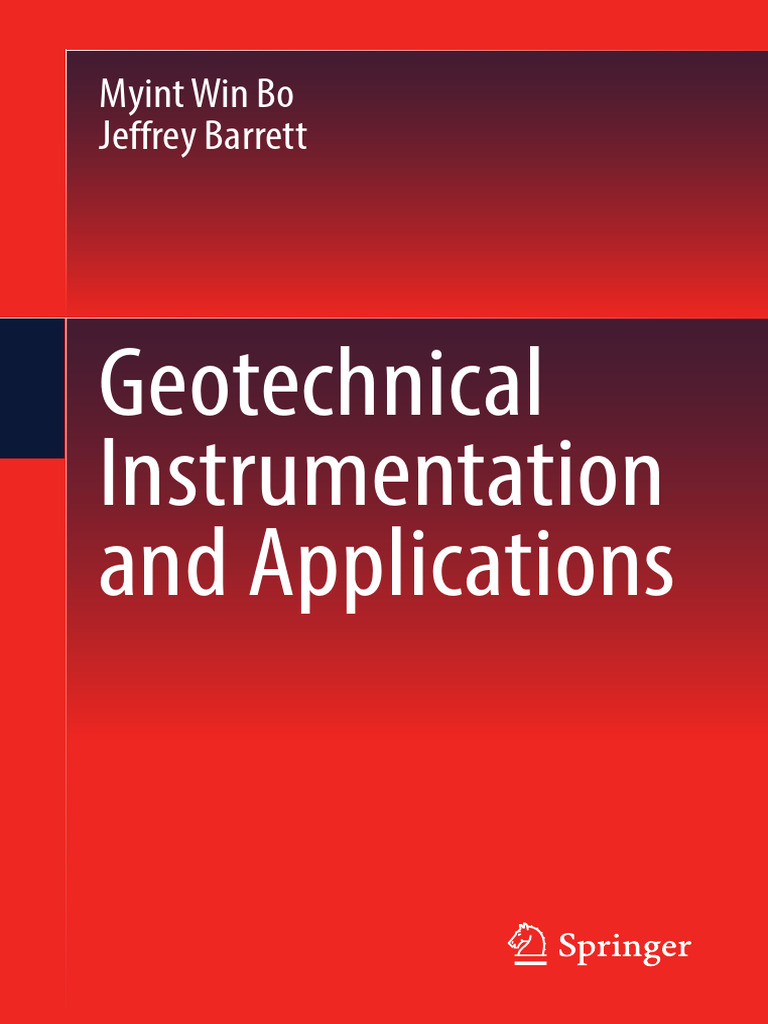 Geotechnical Instrumentation and Applications (Myi - 240213 - 214452 ...