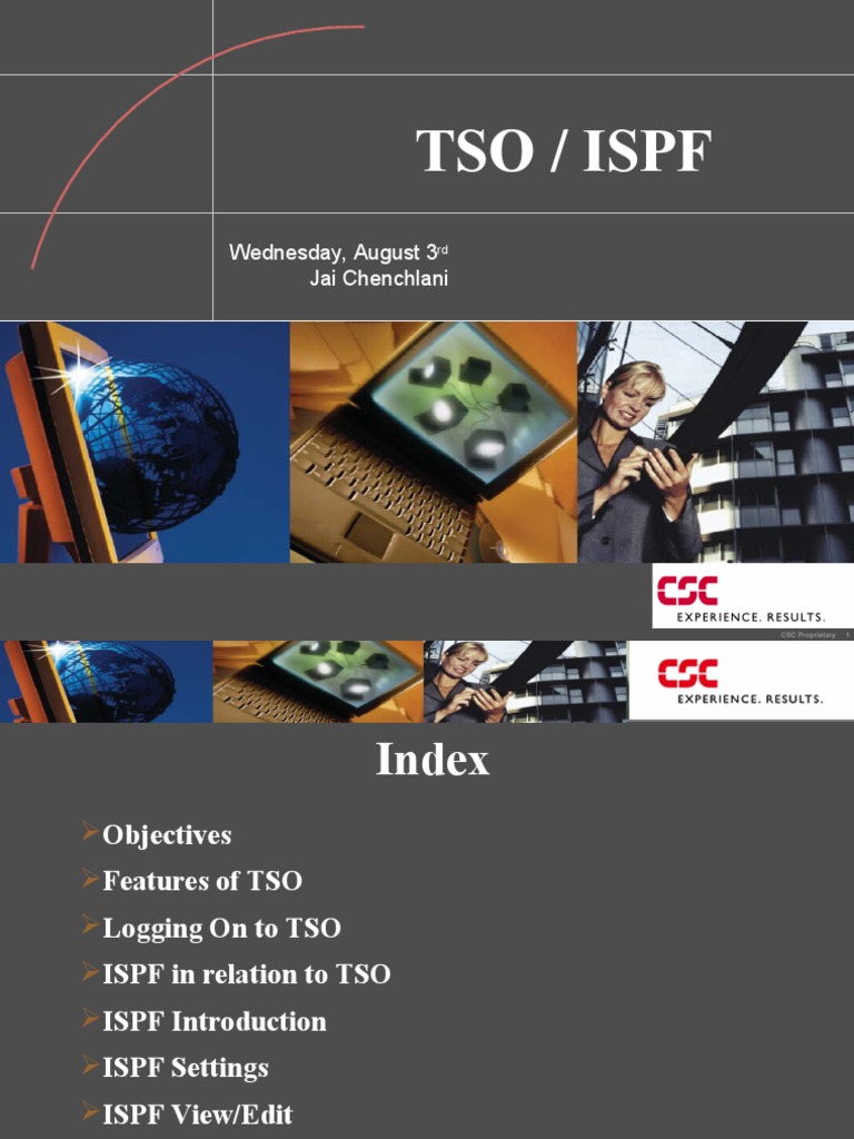 ISPF Training | PDF | Menu (Computing) | Graphical User Interfaces
