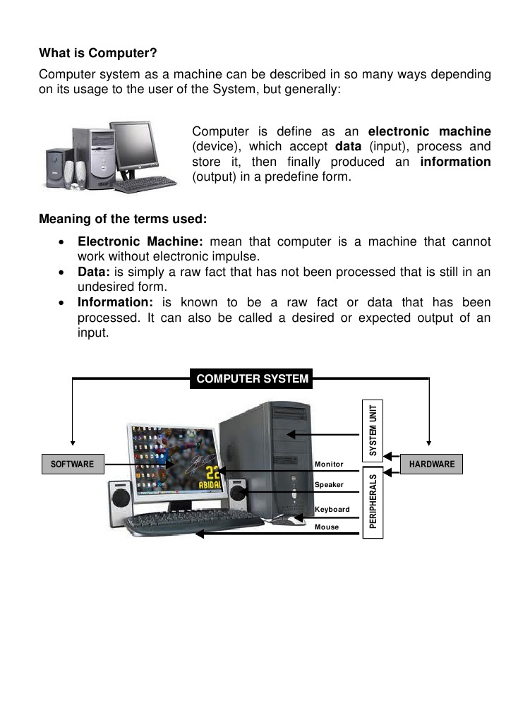 Understanding Computer Systems Explained | PDF | Computers