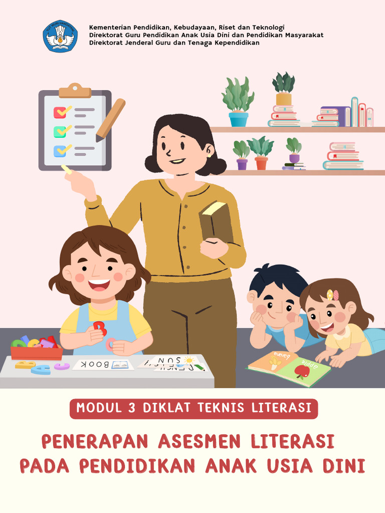 Modul III Penerapan Asesmen Literasi Pada PAUD | PDF