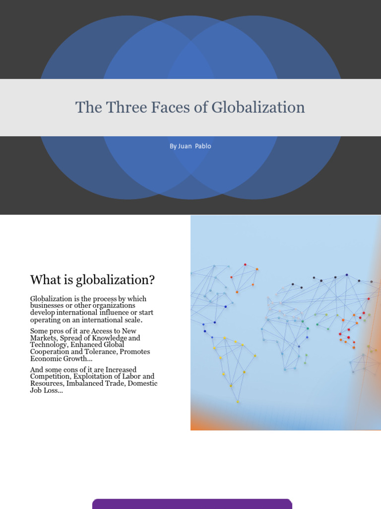 Three Types of Globalization Explained | PDF