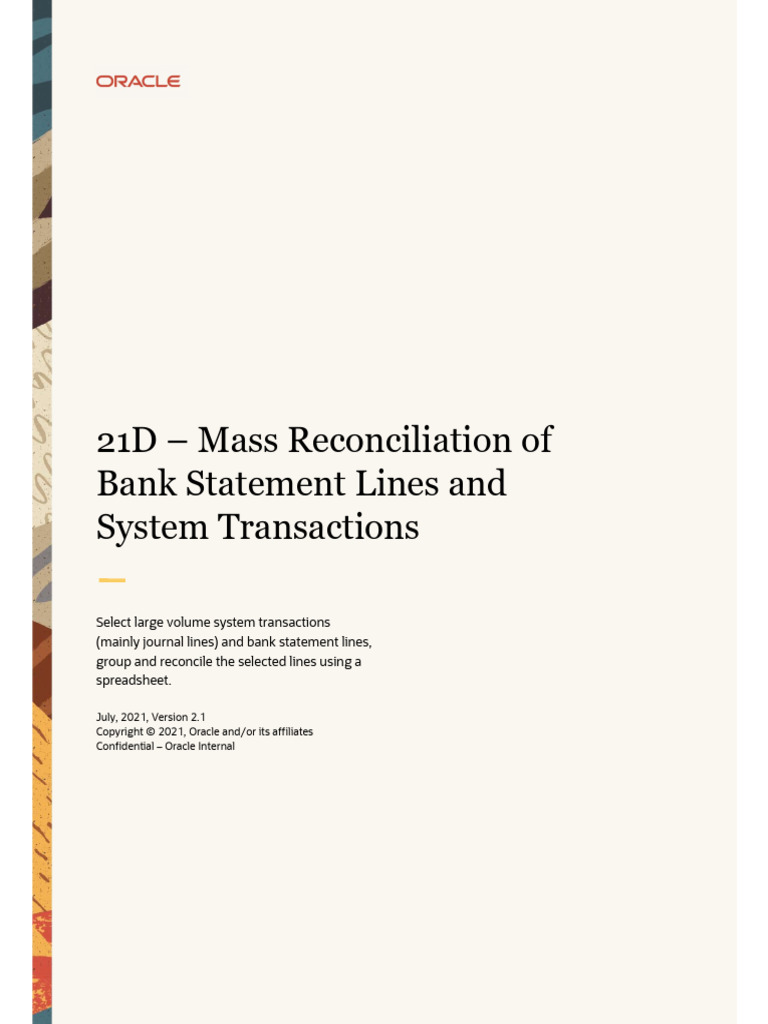 2827173.1-Mass Reconciliation of Bank Statement Lines and System ...