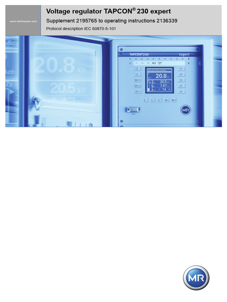Protokollbeschreibung IEC101 TAPCON 230 Expert 2195765-00 EN | PDF ...