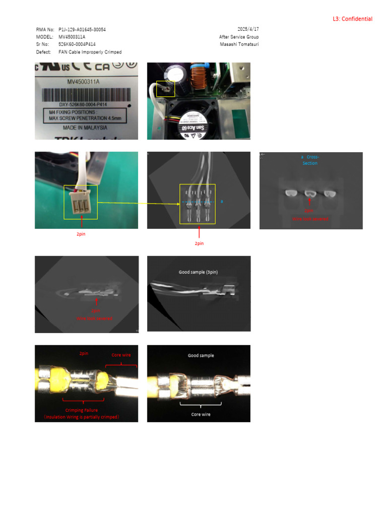 Crimping issue from TLMK | PDF