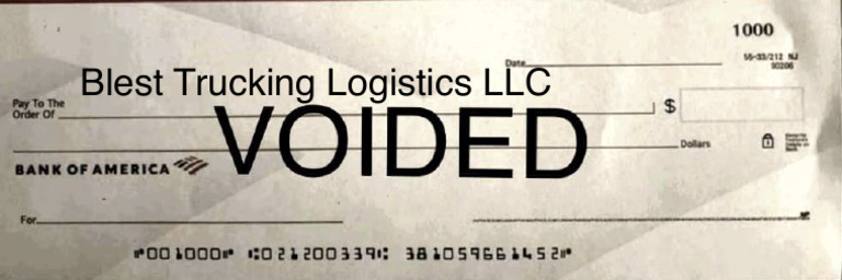 Voided check (1) (5) (2) | PDF