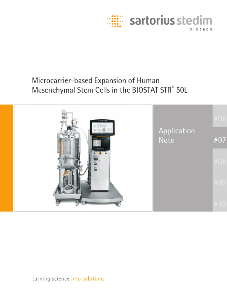 Appl Biostat STR 50l sbt1026 e Data | PDF | Mesenchymal Stem Cell | Stem Cell