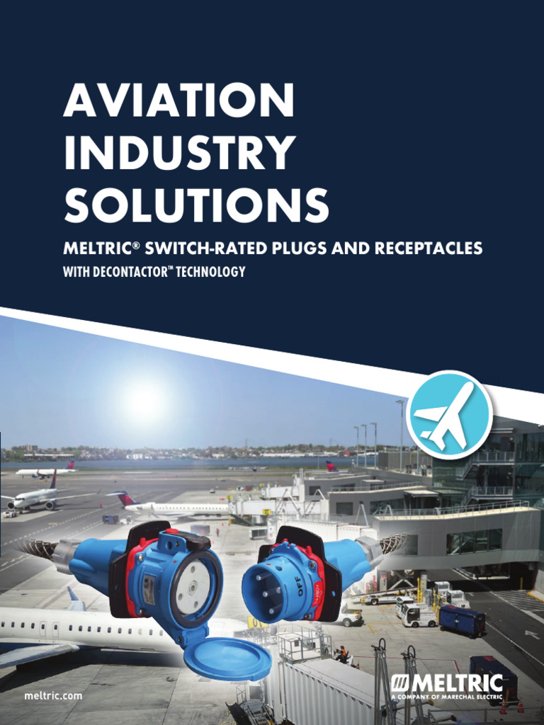 Meltric Brochure Plugs Receptacles For Aviation en | PDF | Electrical ...
