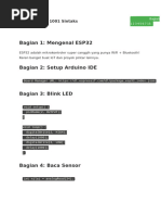 Panduan Dasar IoT Dengan ESP32 | PDF