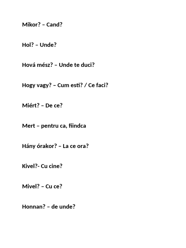 Intrebari Utile | PDF