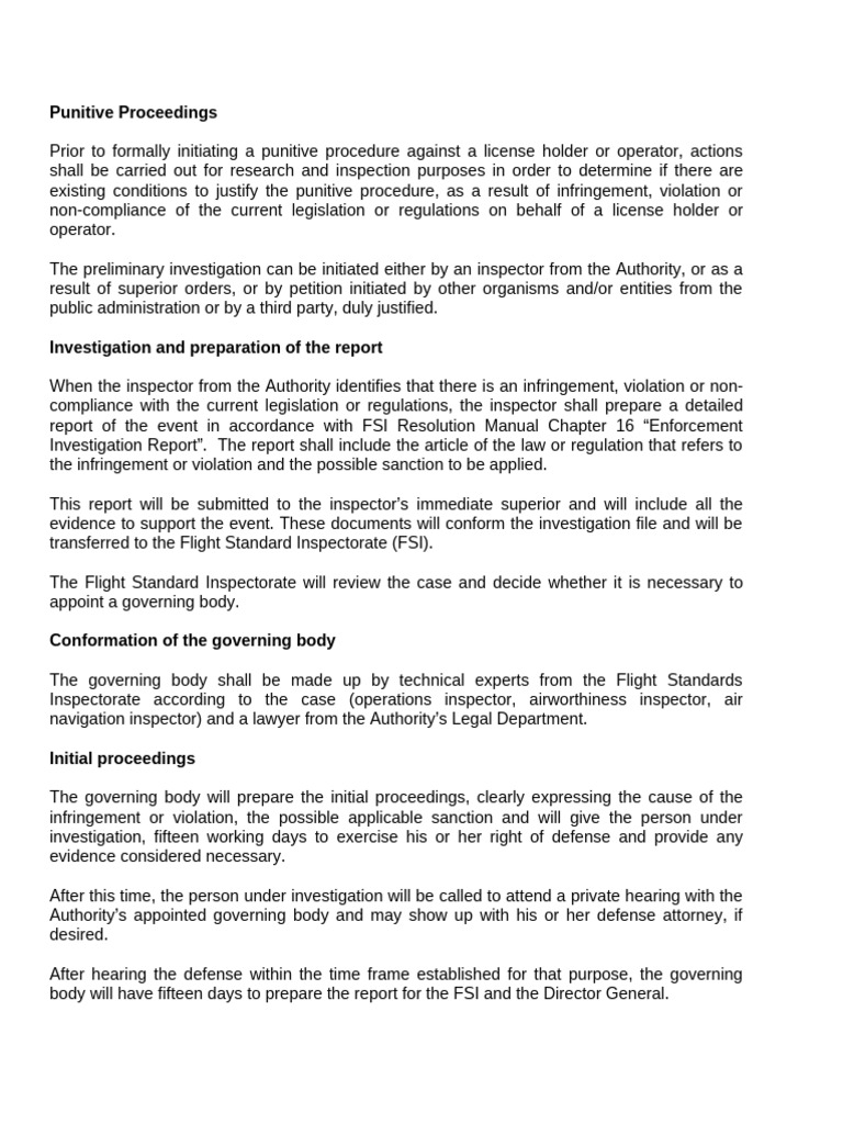 Punitive Procedure | PDF | Justice | Crime & Violence