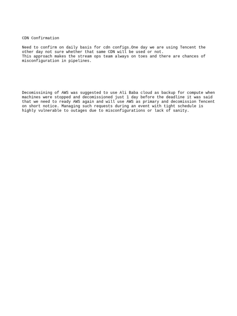 Points of Concern | PDF