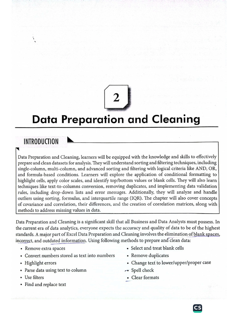 Data Preparation and Cleaning | PDF