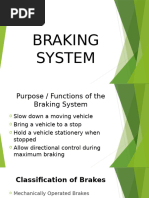 BRAKING SYSTEM Students and Trainer Notes | PDF | Brake | Mechanical ...