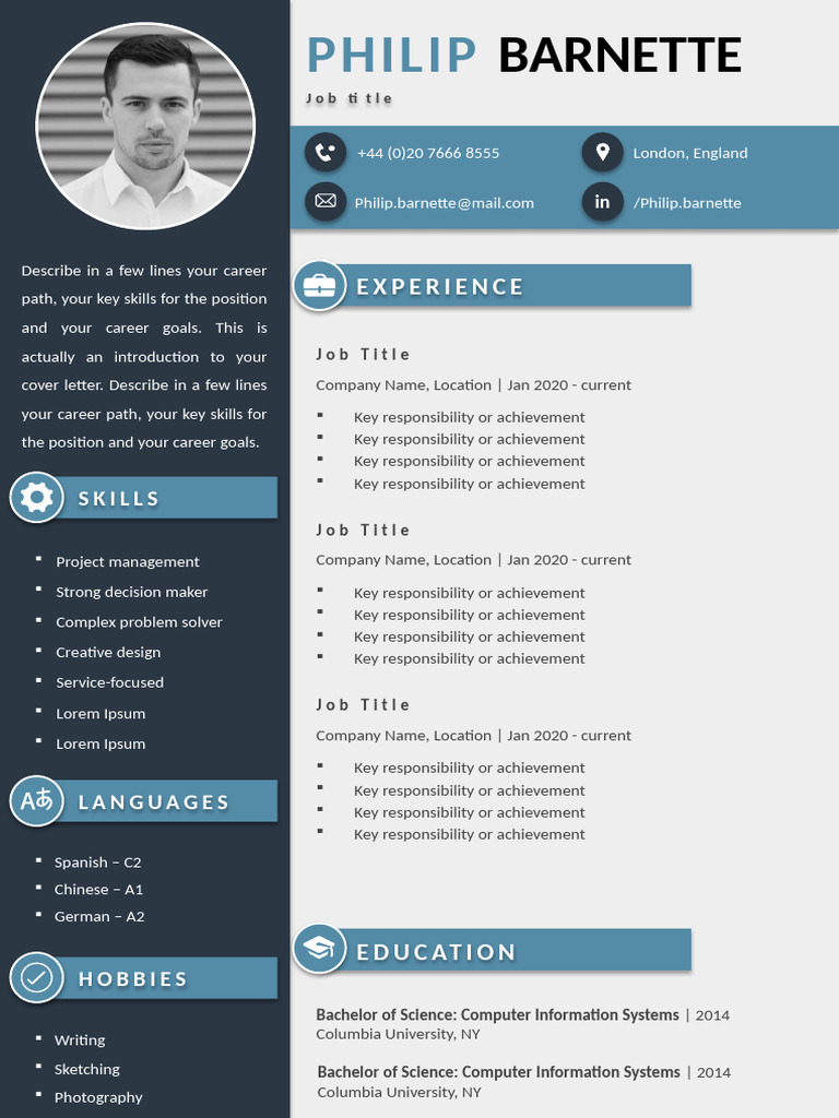 Philip Barnette's Career Overview | PDF