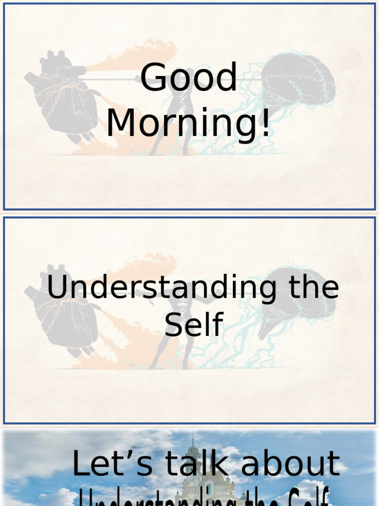 Uts Lesson 1 Self Awareness | PDF | Self Concept | Self Awareness