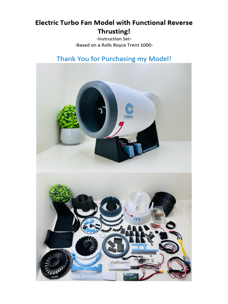 TurboFanInstructionManualRev10 Cadly | PDF | Screw | Actuator