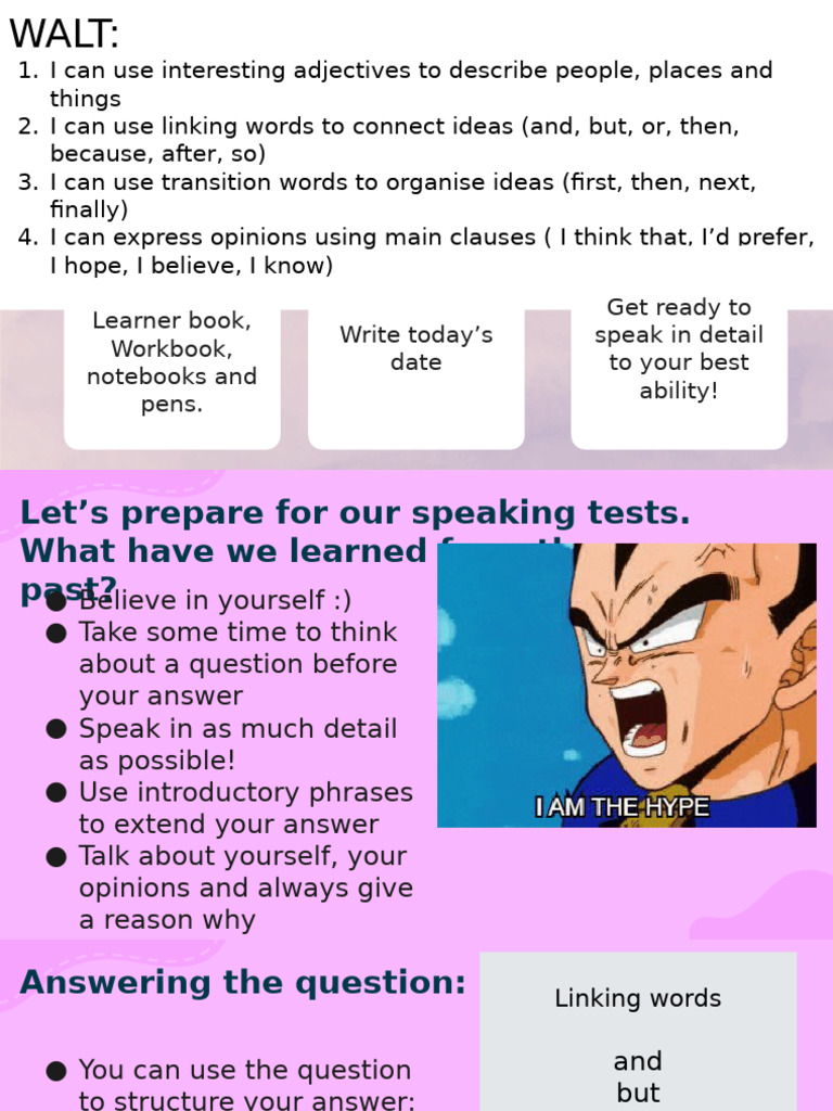 Speaking Test Practice | PDF | Question | Cognitive Science