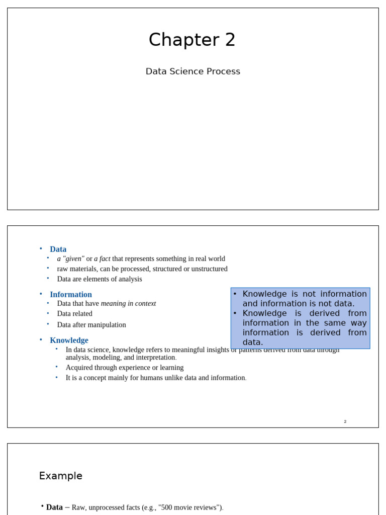 Understanding the Data Science Process | PDF | Data | Data Analysis
