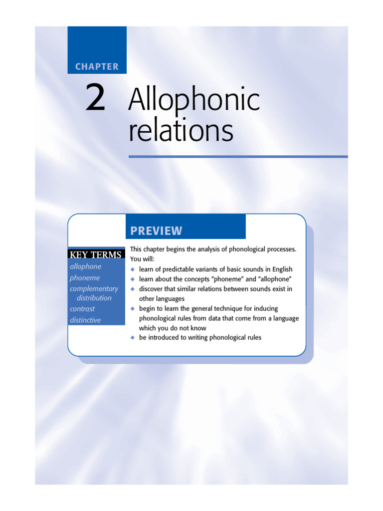 Understanding English Allophones | PDF | English Language | Consonant