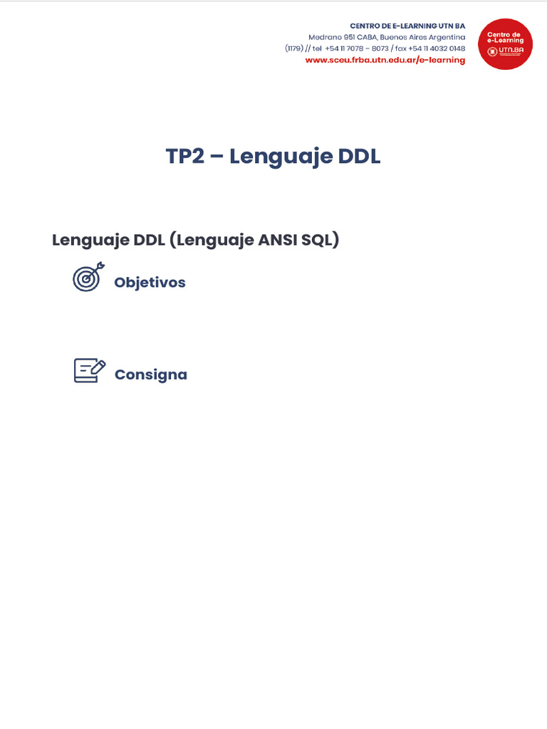 TP2 Fundamentos DB DER | PDF