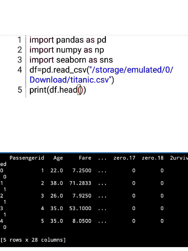 ML Project - Titanic | PDF