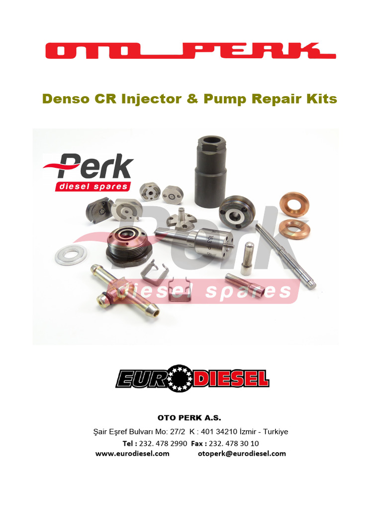 Denso-CR-Injector-Repair-Kits-2024-pdf_1726473912 | PDF | Motor Vehicle ...