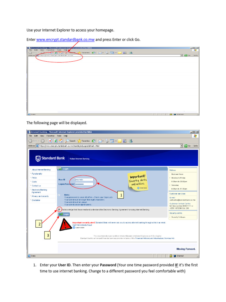 24 7 Internet Banking How To Guide | PDF