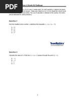 AMO 2023 Secondary 2 Grade 8 Contest Paper | PDF | Area | Mathematics