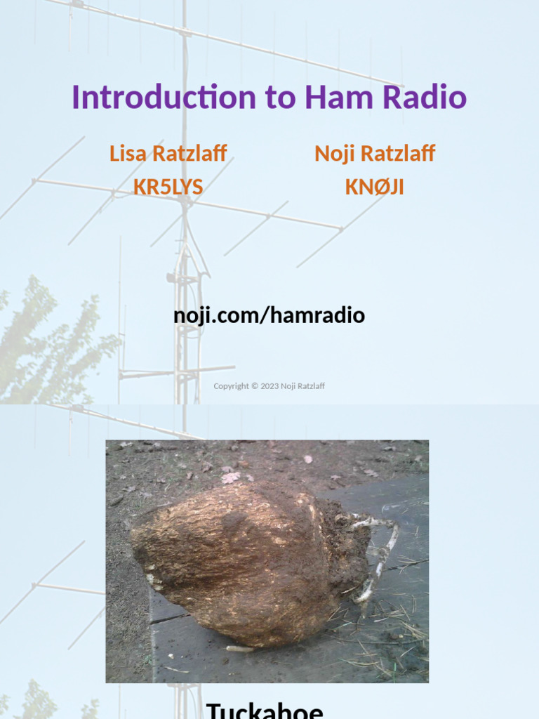Course Slides Ham Radio Overview | PDF | Amateur Radio | Radio