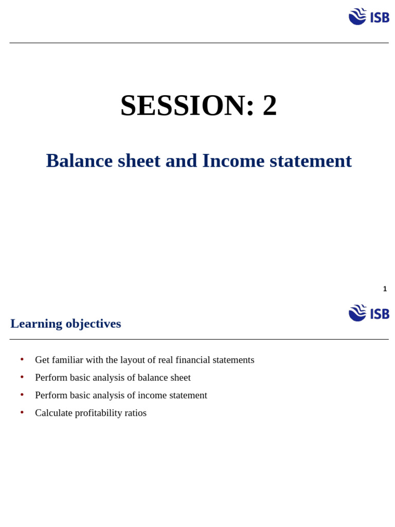 Session 2 Balance Sheet and Income Statement - Handout - 21-04-2025 (3) Annotate Slides For Sec ...