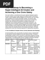 AI Engineer Roadmap 2025 | PDF | Artificial Intelligence | Intelligence (AI) & Semantics