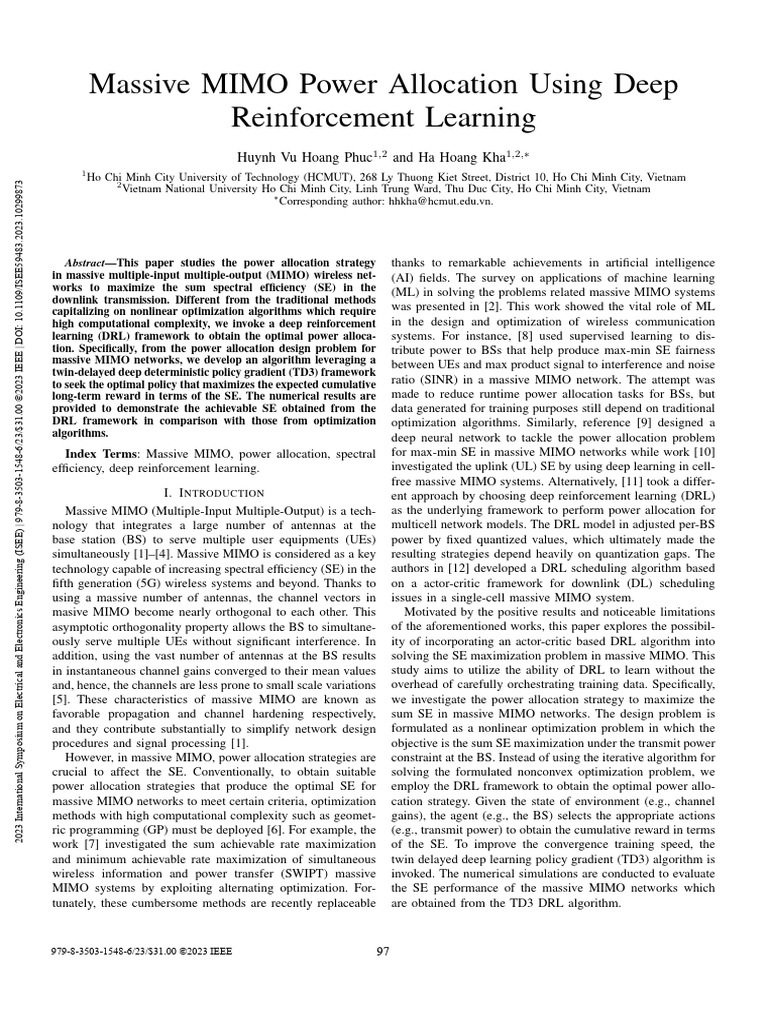 Massive_MIMO_Power_Allocation_Using_Deep_Reinforcement_Learning | PDF ...