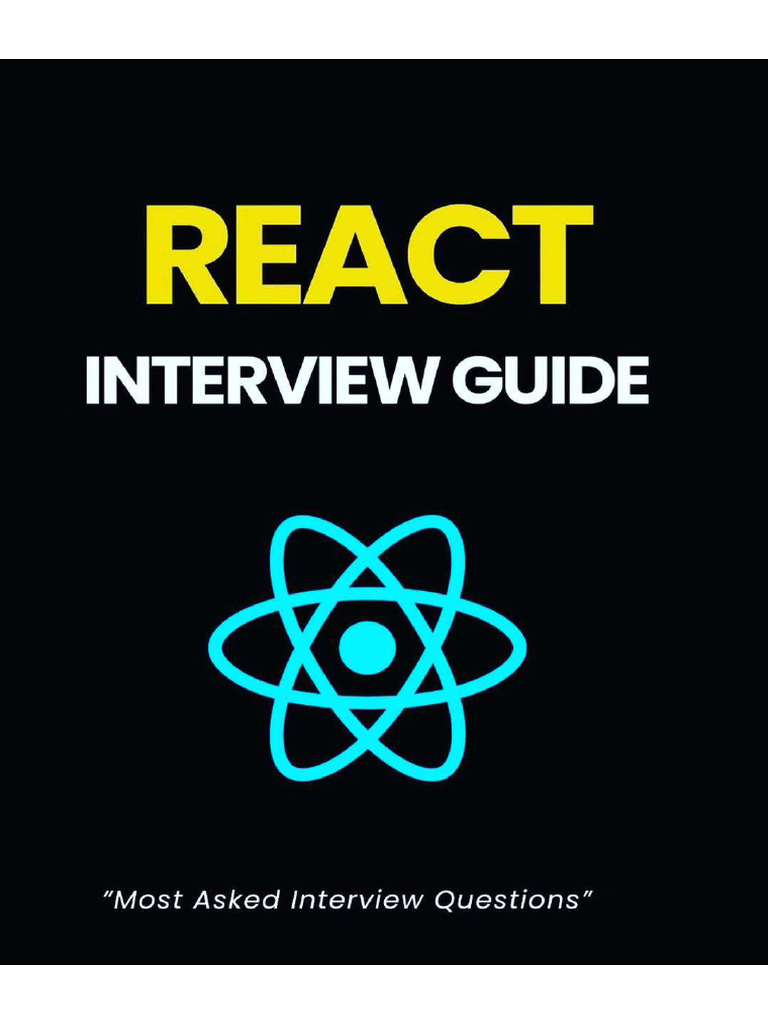React Most Important Interview Questions | PDF