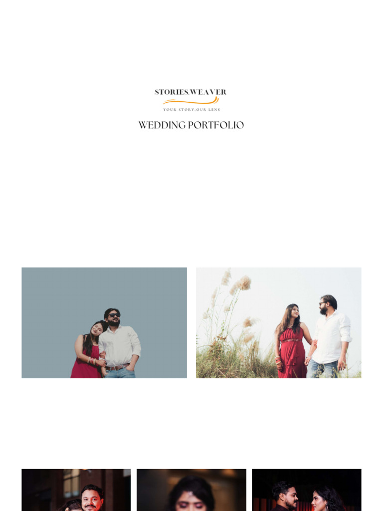 Wedding Portfolio For Research Indian Culture | PDF