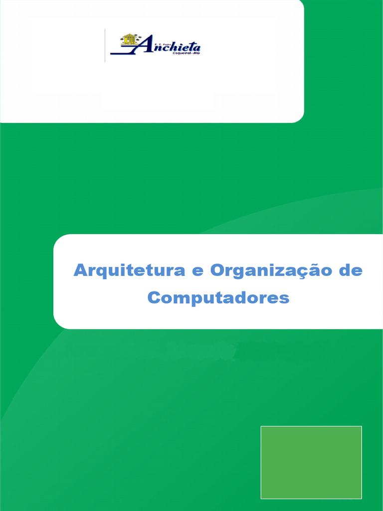 apostila de AOC alysson | PDF | Armazenamento de dados de computador | Entrada/Saída