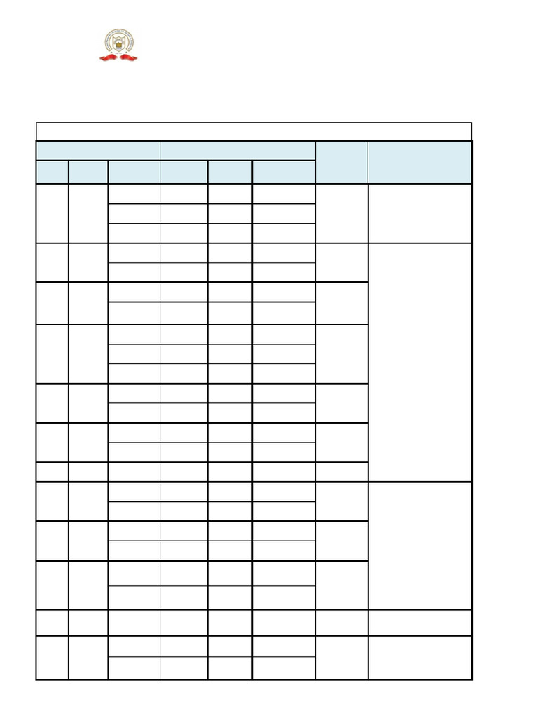 CT 1 Exam 2025-26 Seating Plan | PDF