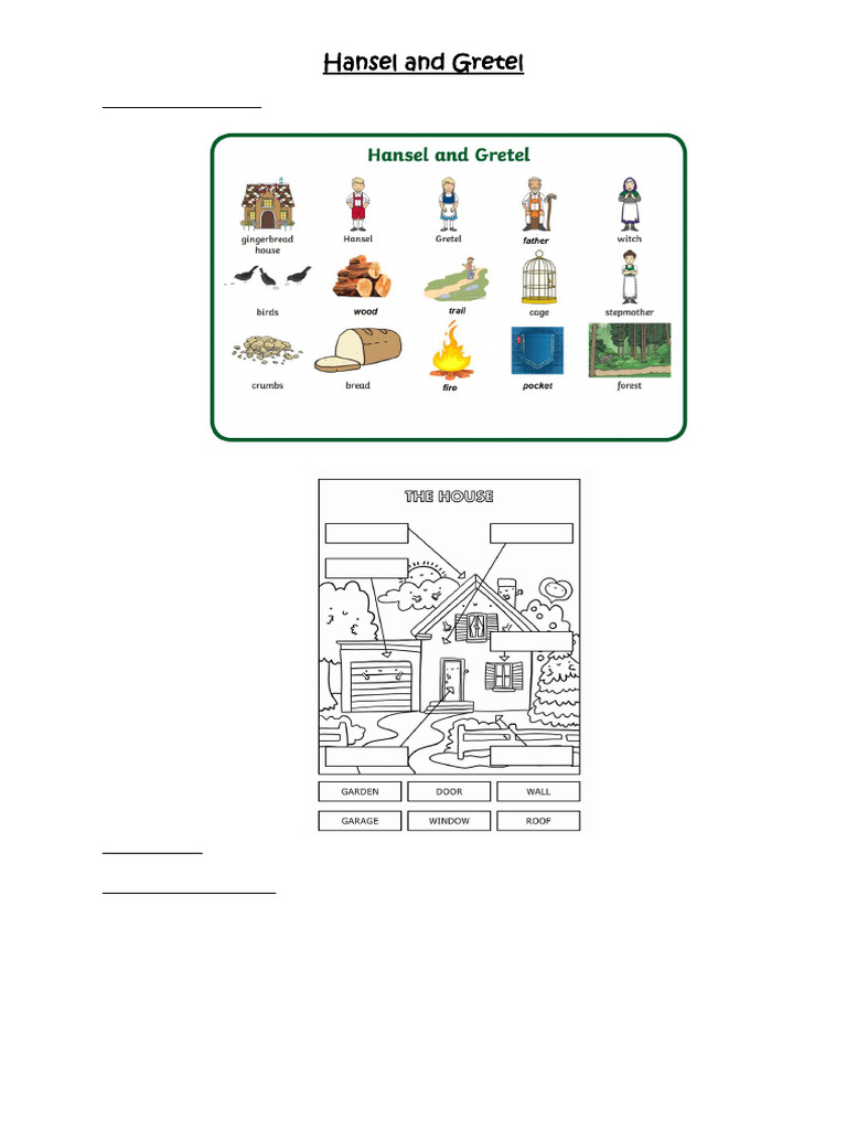 Hansel and Gretel: Activity Sequence | PDF