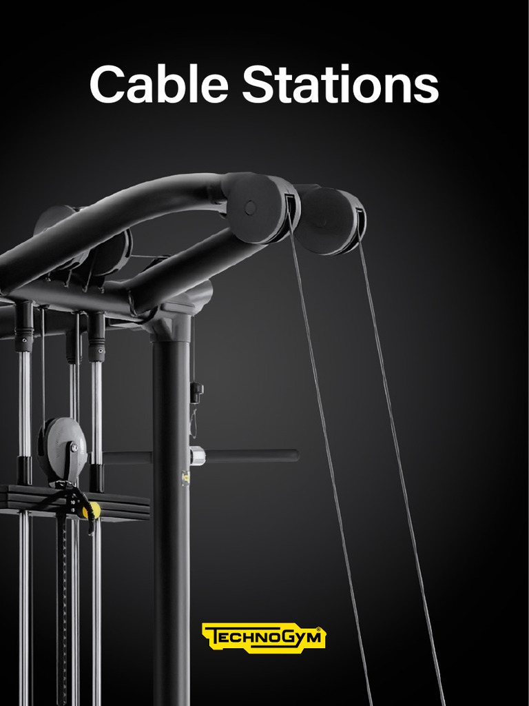 Technogym Cable Stations Overview | PDF | Pound (Mass)
