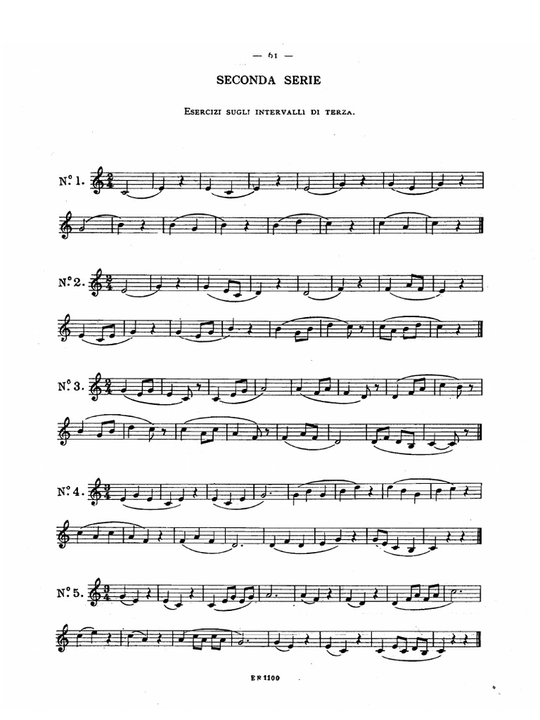 Serie 2 Pozzoli Ritmico Melodico | PDF