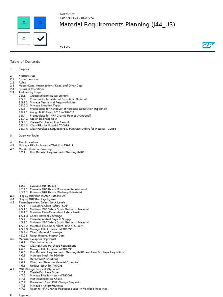 j44 S4hana2023-Fps02 BPD en Us | PDF | Supply Chain Management