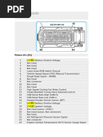 ECM PINOUT Chevrolet-Sail | PDF | Throttle | Engines